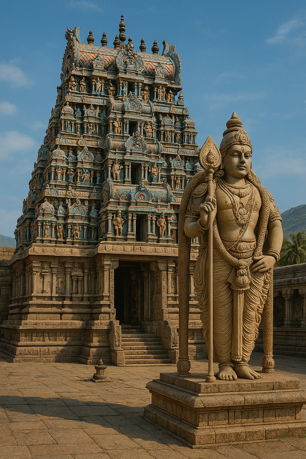 Arupadai Veedu: The Six Sacred Abodes of Lord Murugan - Karungali Malai